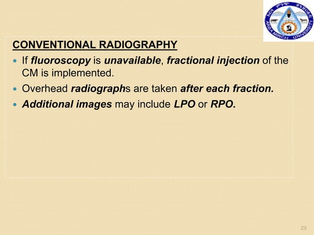 Special radiographic procedure -Hysterosalpingography.pptx | Pregnancy ...
