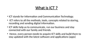 Unit 3 - ICT skills.pptxxxxxxxxxxxxxxxxxxx | PPTX
