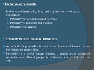 UNIT 3 - Individual and Environmental Determinants of Consumer ...