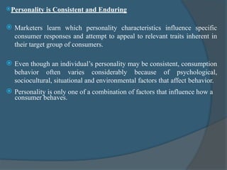 UNIT 3 - Individual and Environmental Determinants of Consumer ...