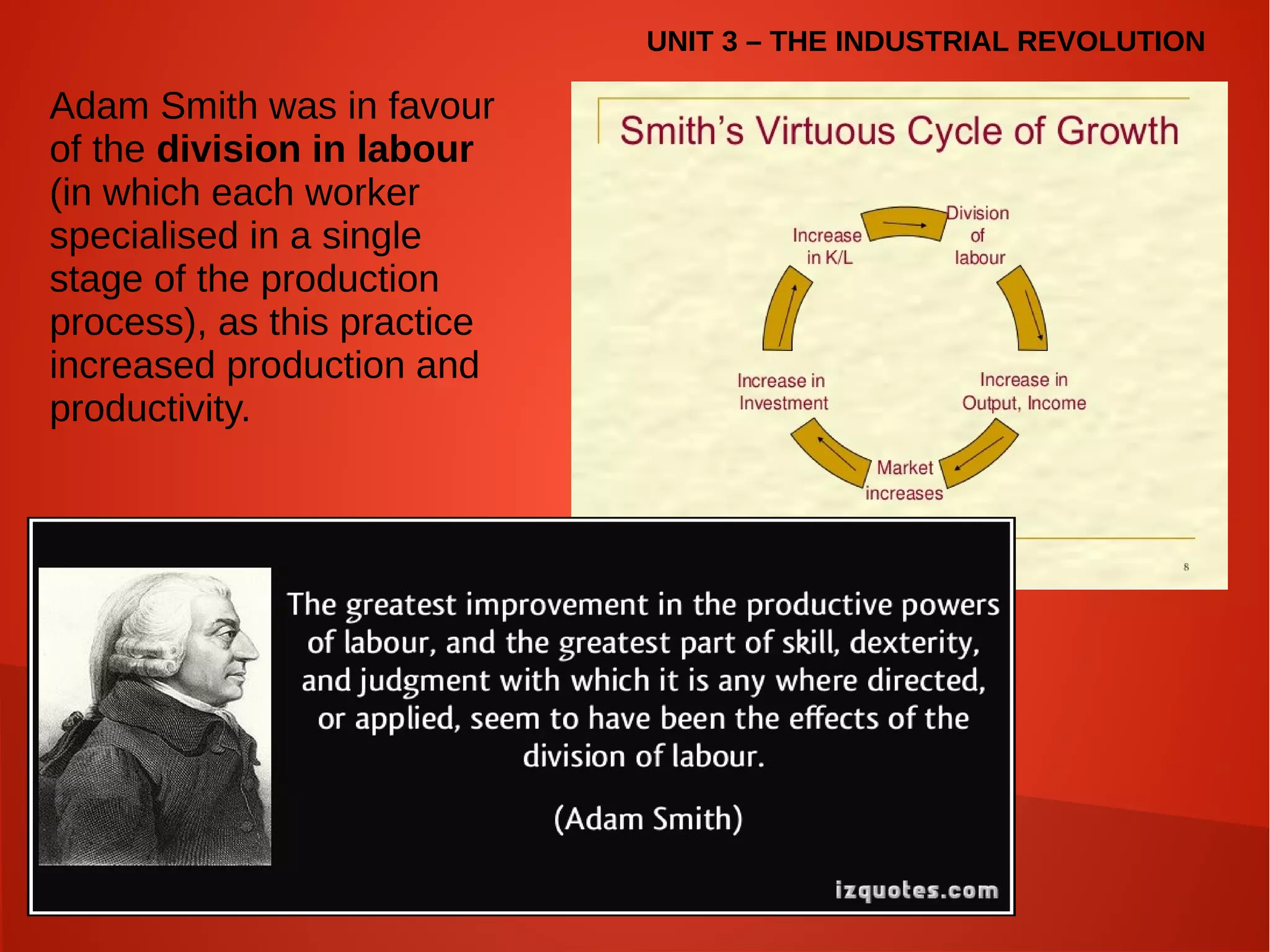 Unit 3- The Industrial revolution | PDF | Land and Farms | Real Estate