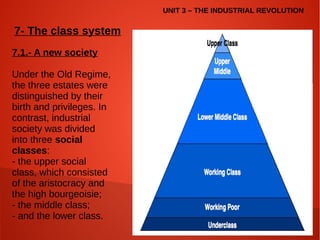 Classes During The Industrial Revolution
