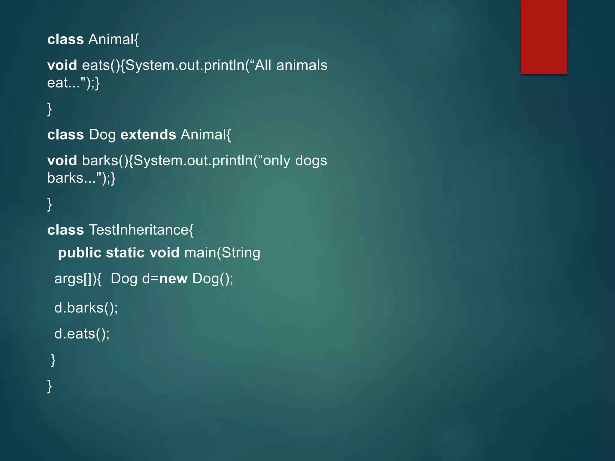 Unit3 inheritance | PPTX