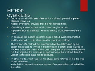 Unit3 inheritance | PPT