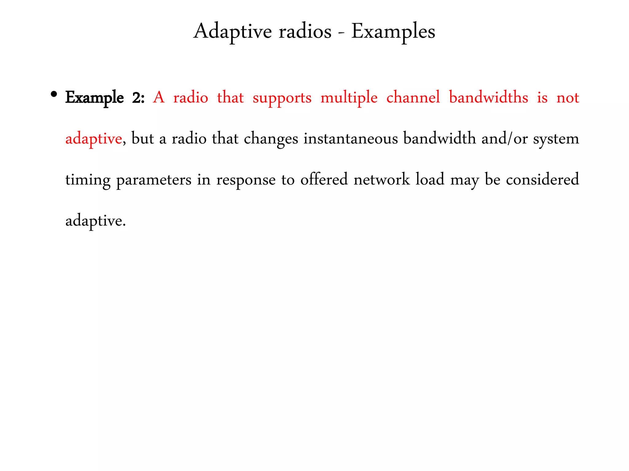 Unit 3 introduction to cognitive radios | PPTX