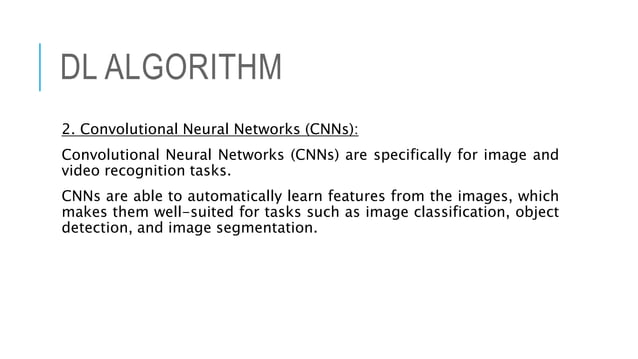 Unit 3 Introduction To Dldeep Learning In Ai Ppt