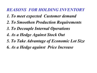unit 3 - Inventory Control Management.ppt