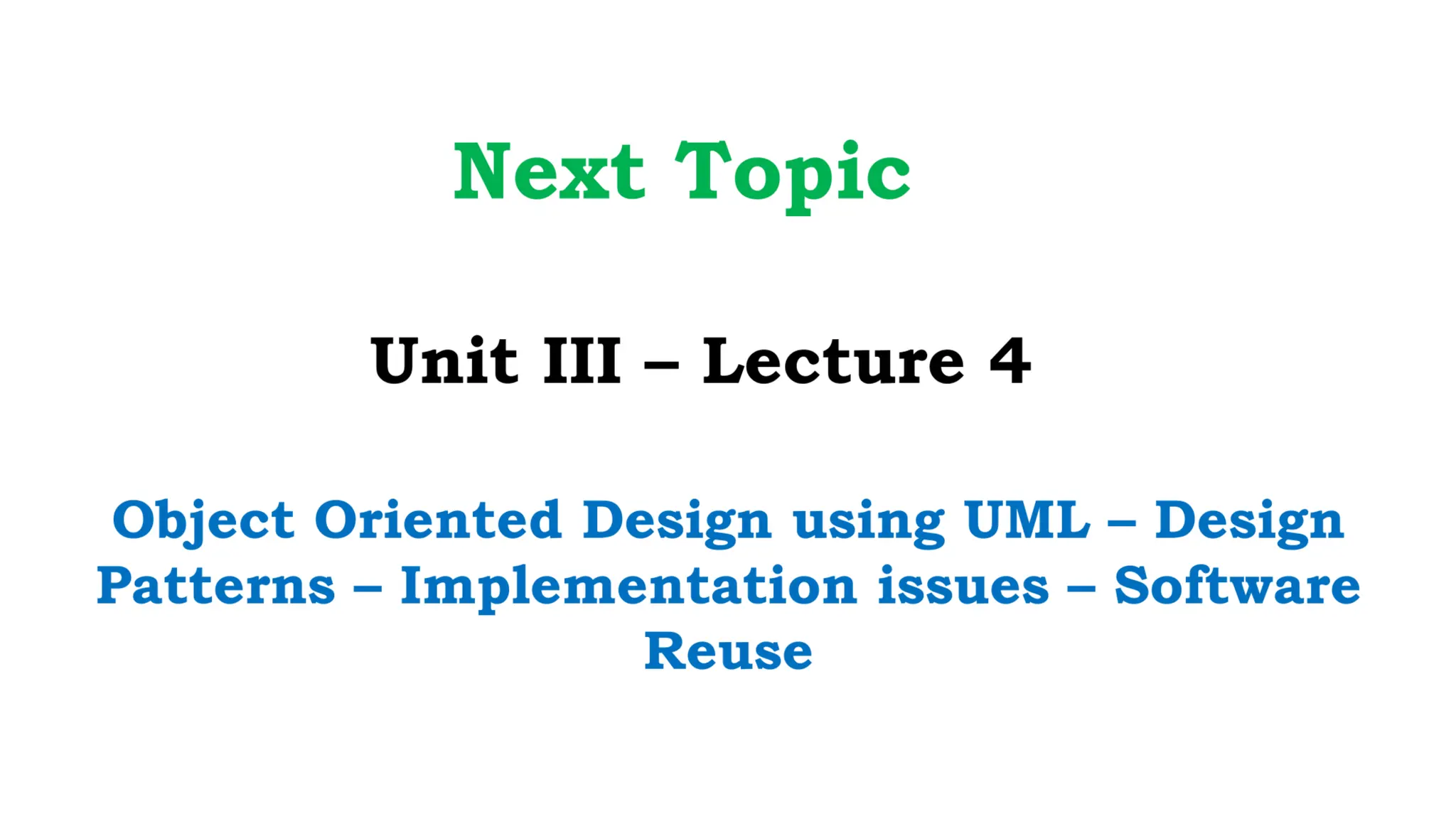 Unit 3 Lecture 3 Architectural Patterns Application Architecturespdf