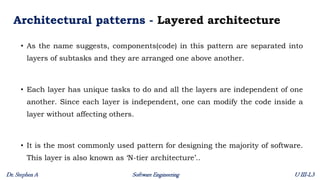 Unit 3 - Lecture 3 - Architectural patterns – Application Architectures.pdf