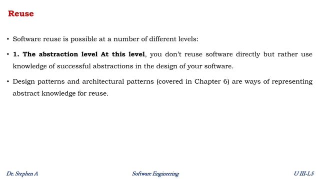 Unit 3 - Lecture 5 - Design Patterns – Implementation issues – Software Reuse.pdf