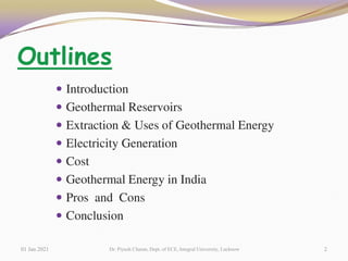 Unit 3 Geothermal Energy | PDF