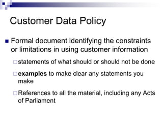 BTEC National in ICT: Unit 3 - Legal Constraints | PPTX