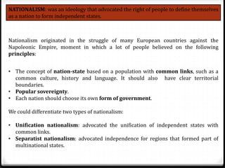 Unit 3 Liberalism and Nationalism First part | PDF