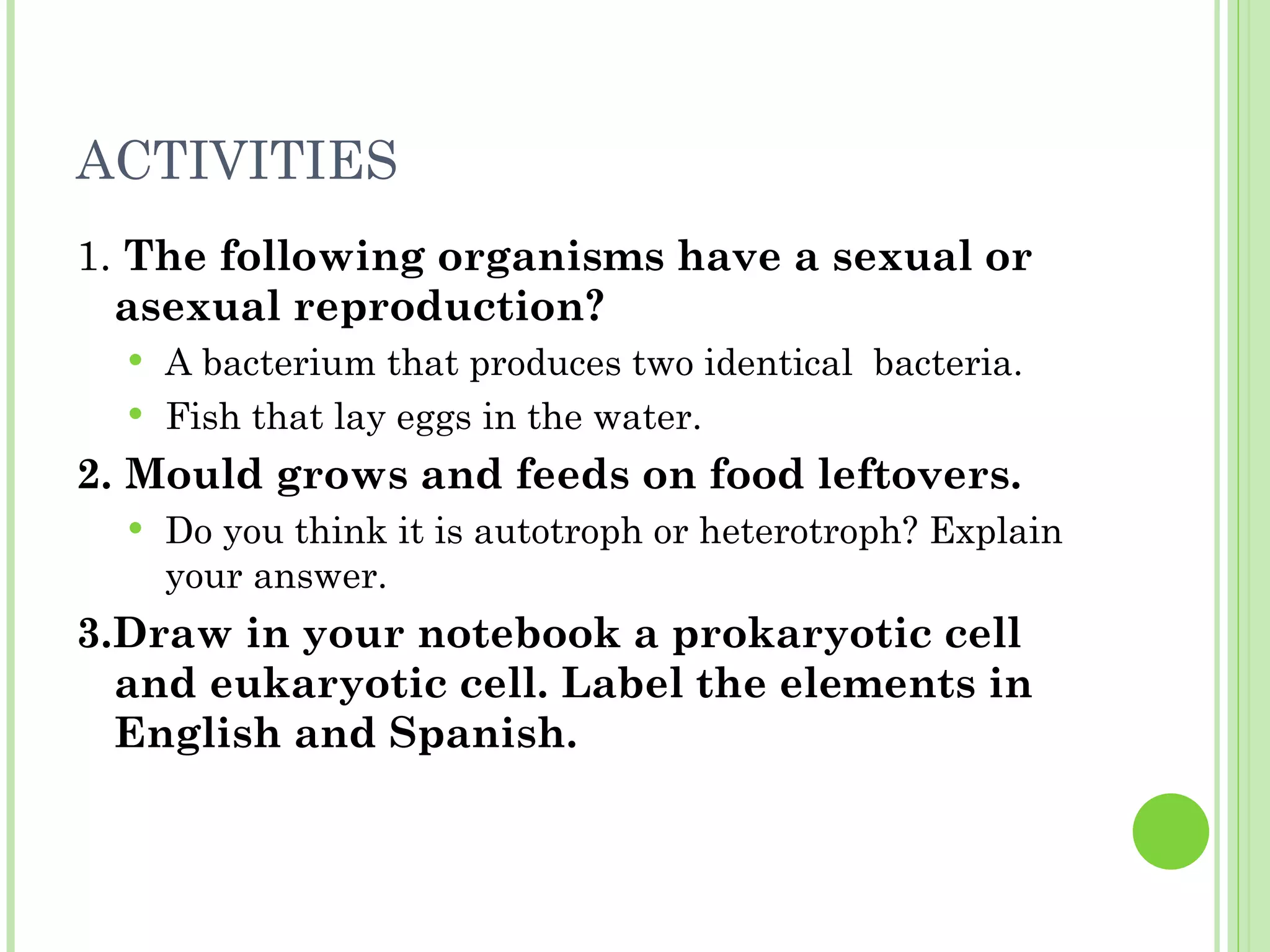 Unit 3 Living things | PPT
