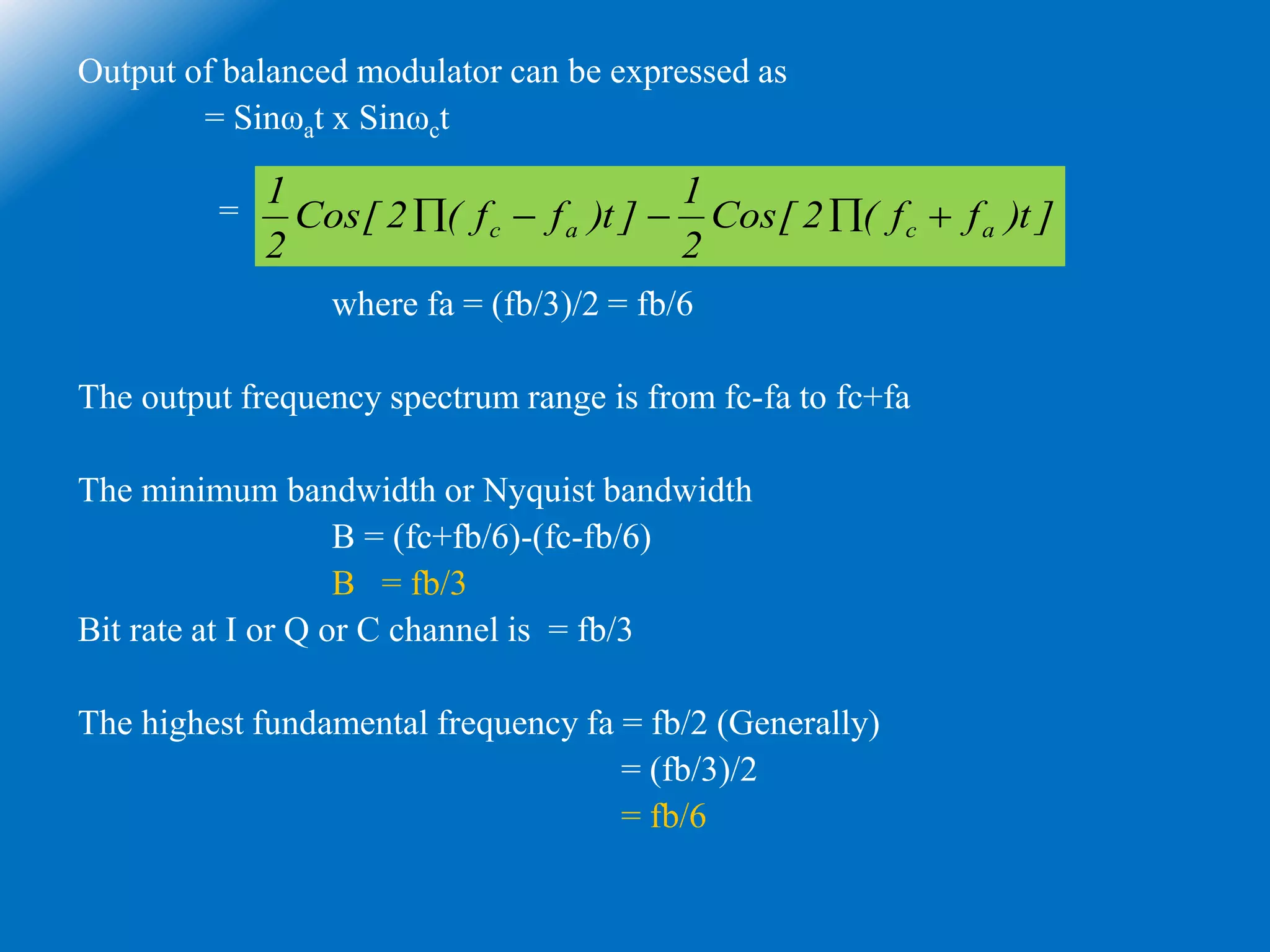 EC 8395 - Communication Engineering - Unit 3 m - ary signaling | PDF