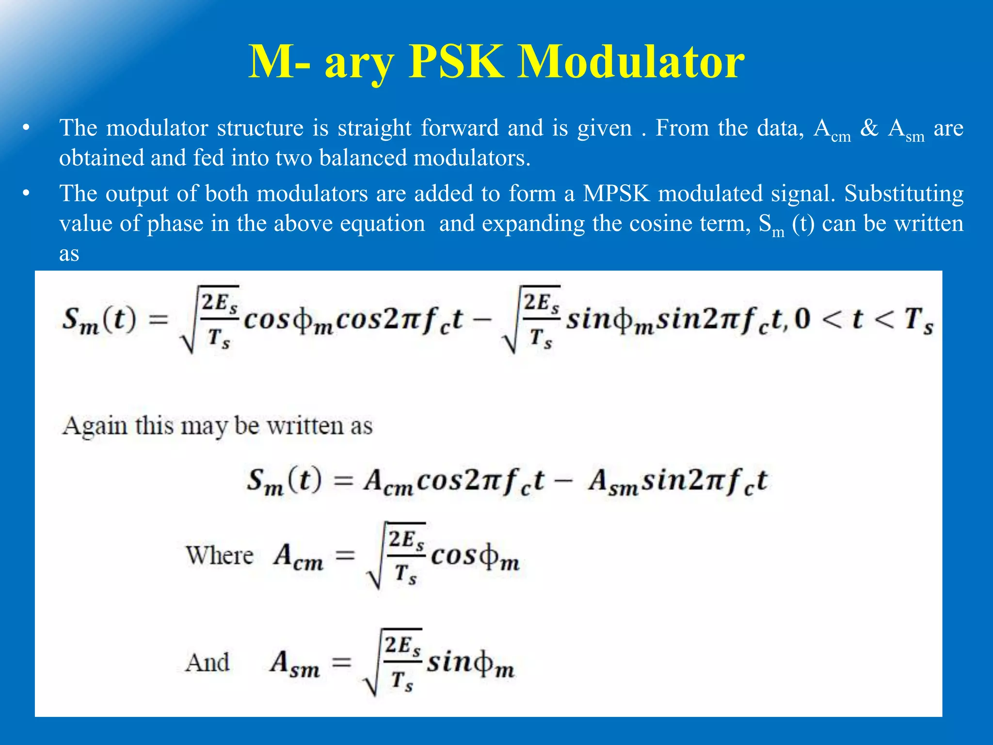 EC 8395 - Communication Engineering - Unit 3 m - ary signaling | PDF