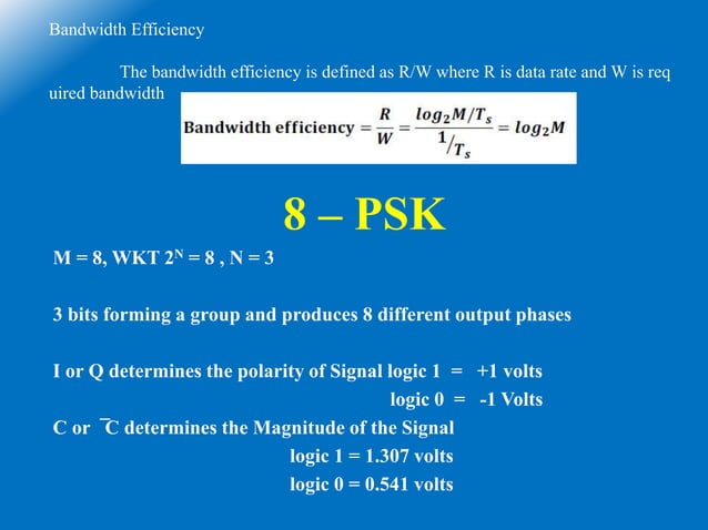 EC 8395 - Communication Engineering - Unit 3 m - ary signaling | PDF | Digital Audio | Computer ...