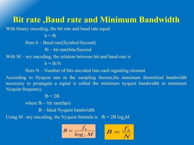 EC 8395 - Communication Engineering - Unit 3 m - ary signaling | PDF | Digital Audio | Computer ...