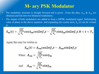 EC 8395 - Communication Engineering - Unit 3 m - ary signaling | PDF