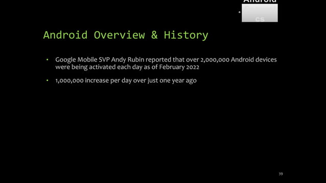 Mobile Forensics And Investigation Android Forensics Pptx Operating
