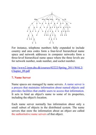 Naming in Distributed System | DOC