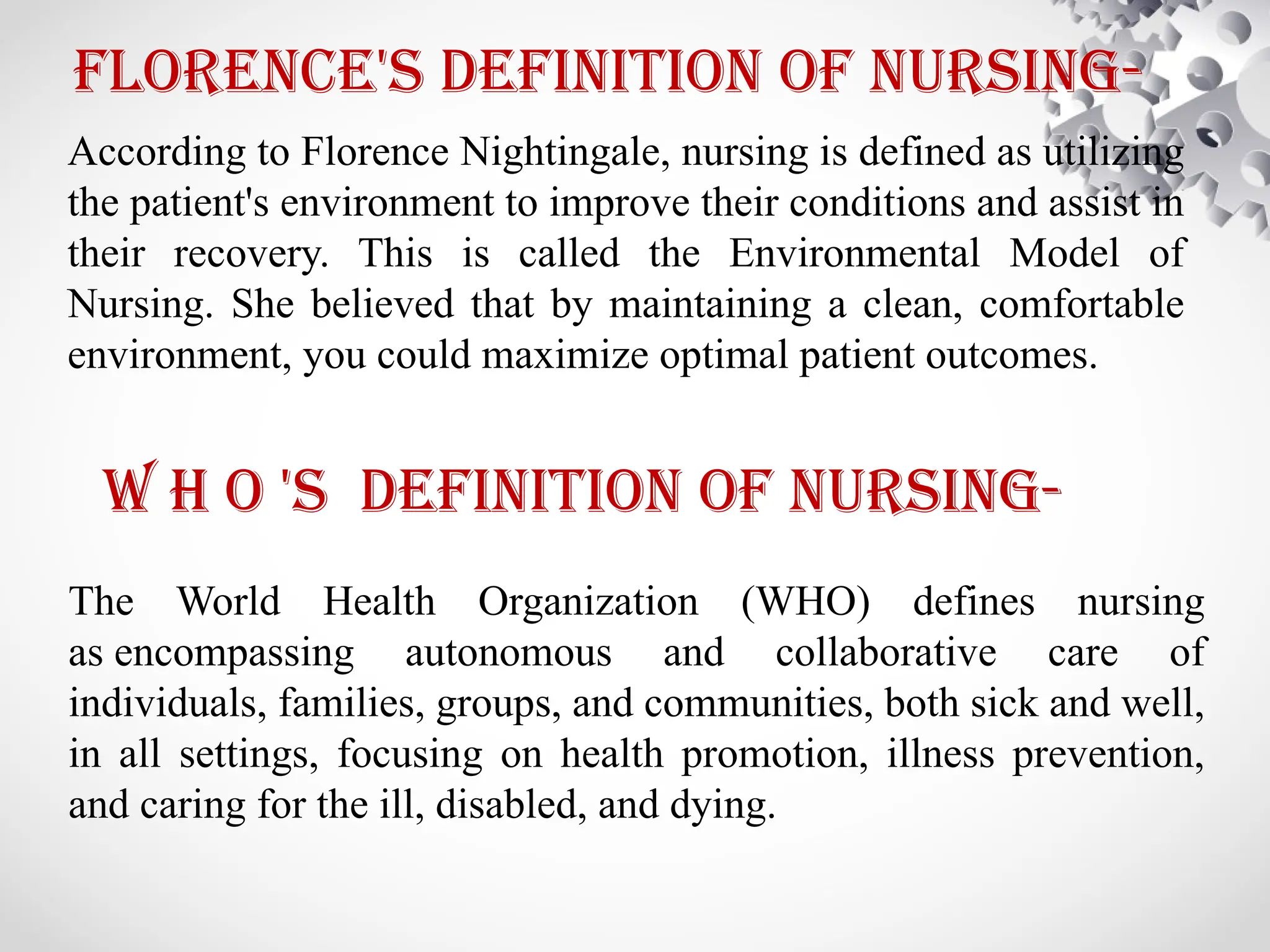 unit 3 -nursing -definintion-nurse,nursing,concepts,philosophy ...