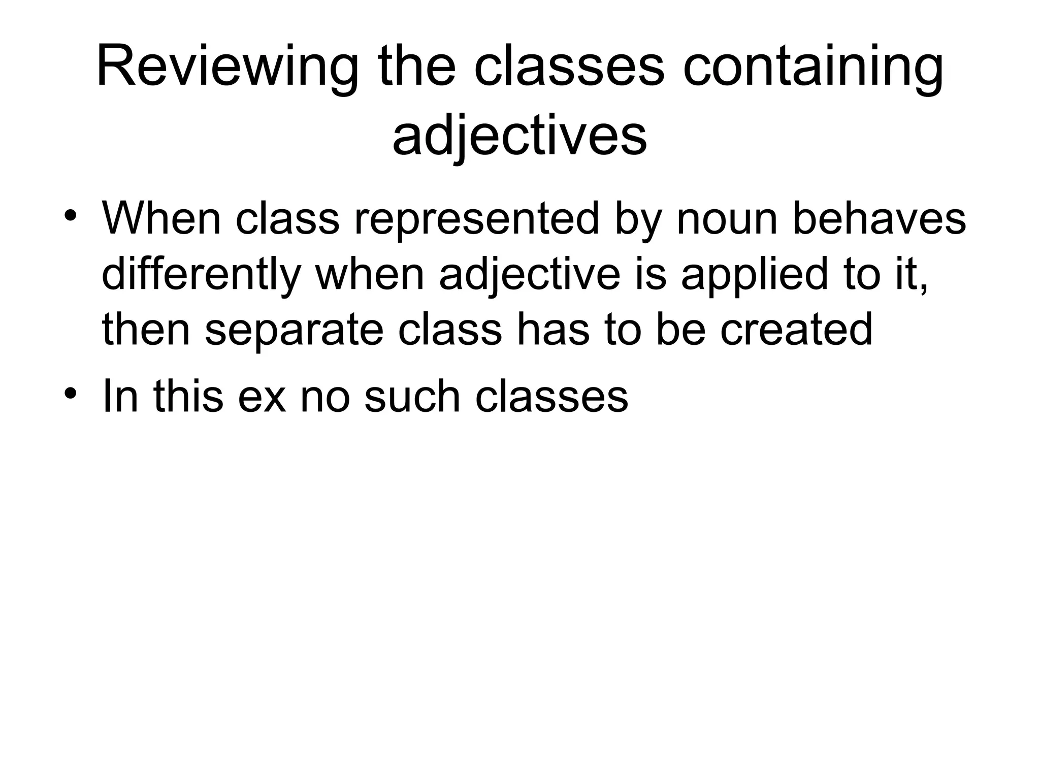 Unit 3 Object Analysis Classification Ppt