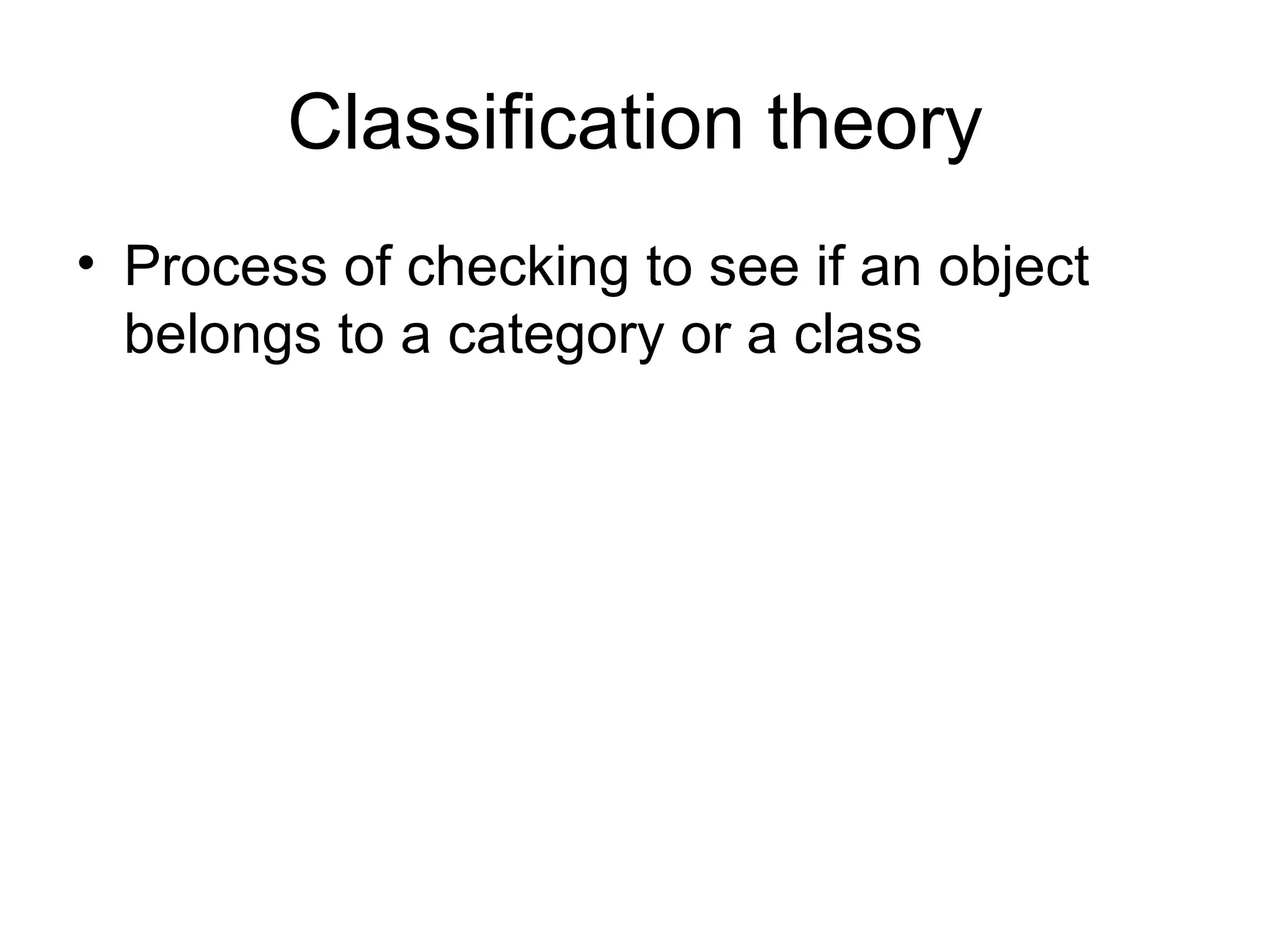Unit 3 Object Analysis Classification Ppt