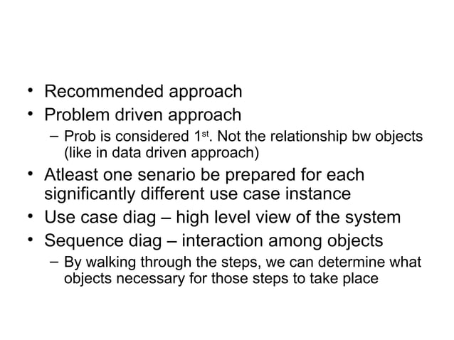 Unit 3 Object Analysis Classification Ppt