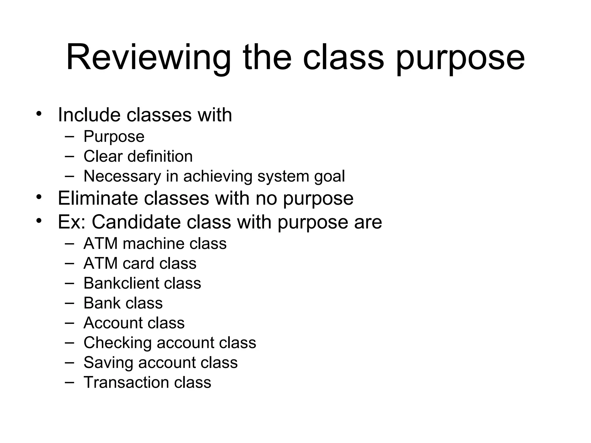 Unit 3 Object Analysis Classification Ppt