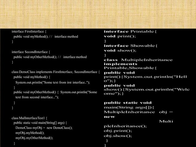 Unit3 packages & interfaces | PPTX