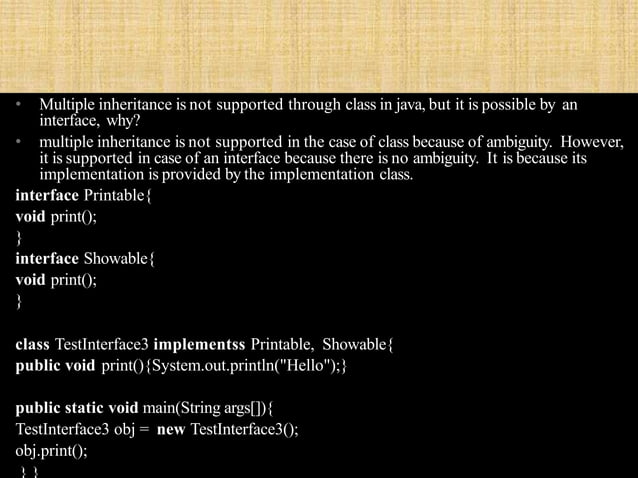 Unit3 packages & interfaces | PPTX