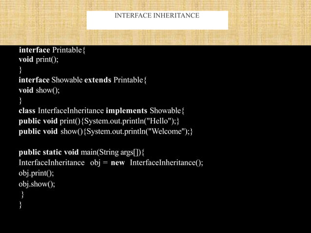 Unit3 packages & interfaces | PPTX