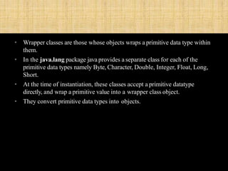 Unit3 packages & interfaces | PPTX
