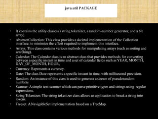 Unit3 packages & interfaces | PPTX