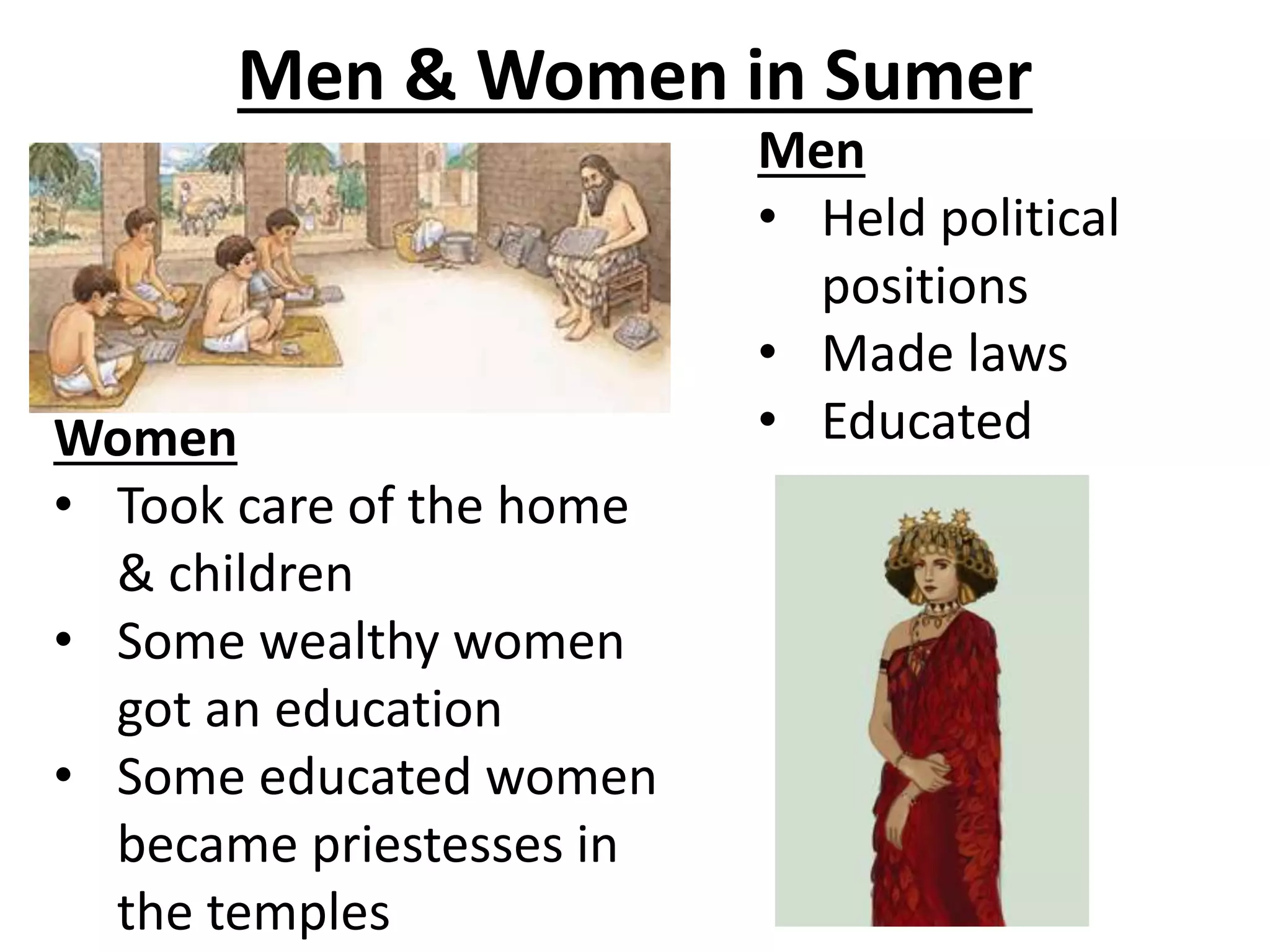 Unit 3 part 1- the first civilization- sumer | PPTX