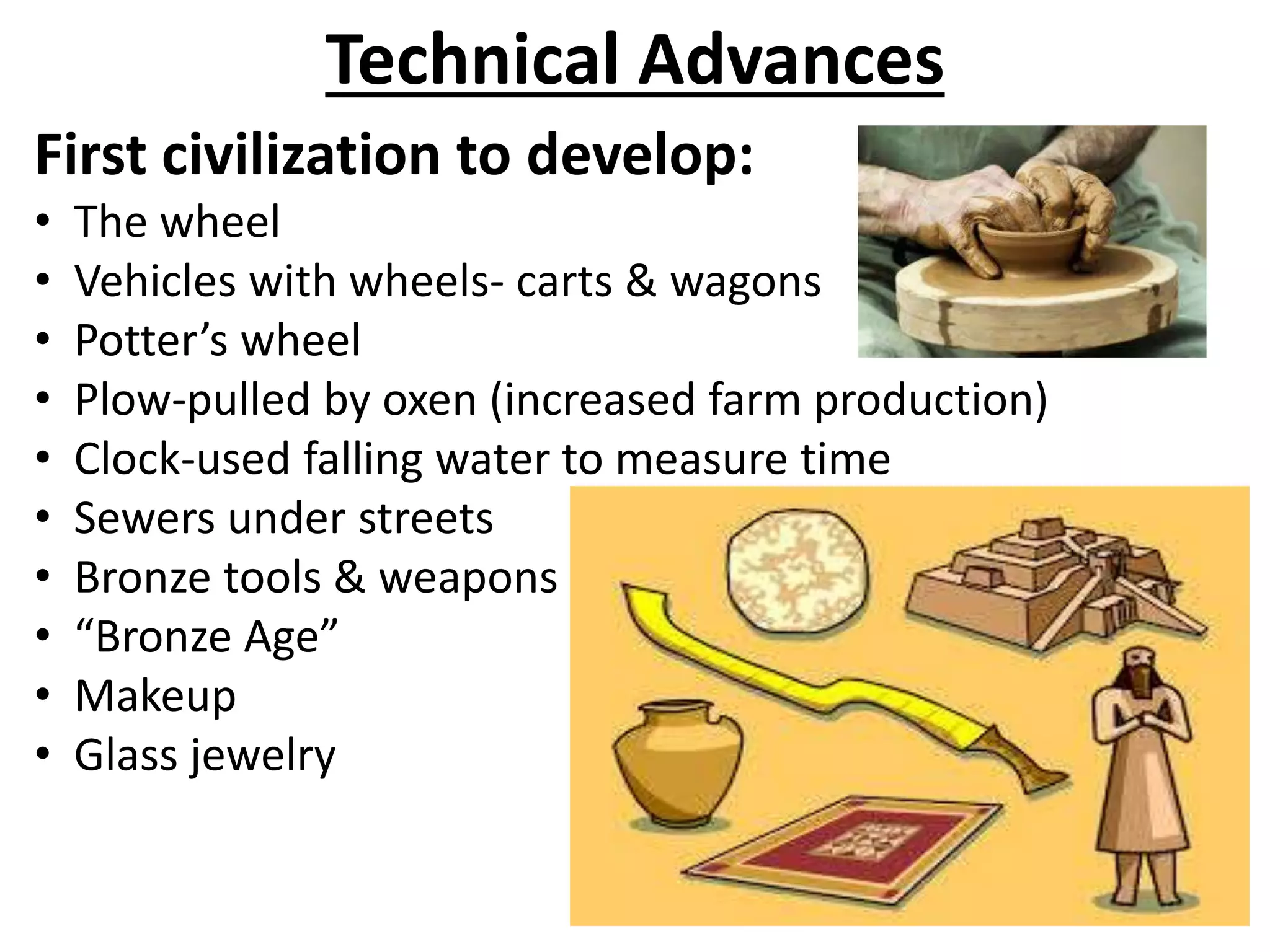 Unit 3 part 1- the first civilization- sumer | PPTX