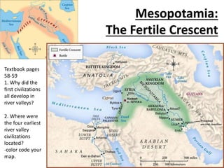 Unit 3 part 1- the first civilization- sumer | PPTX