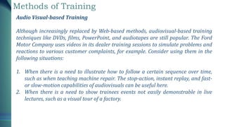 Training and Development | PDF