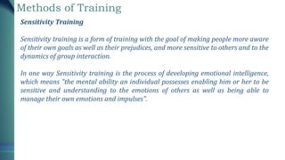 Training and Development | PDF