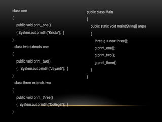 Unit3 part2-inheritance | PPT