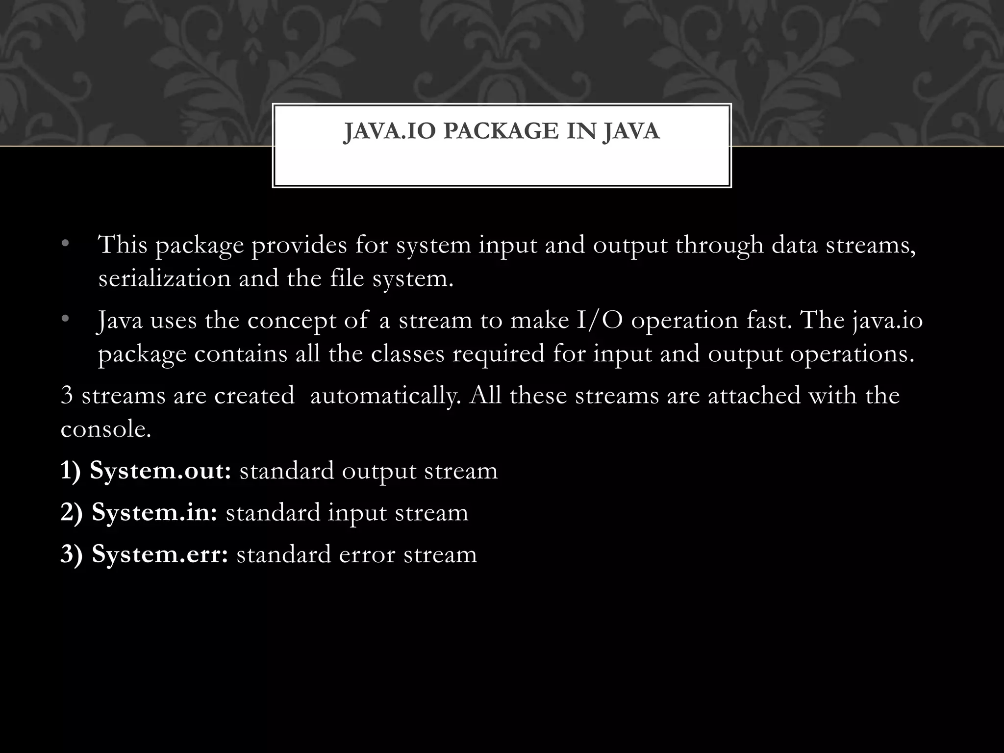 Unit3 Part3 Packages And Interfaces Pptx Programming Languages Computing