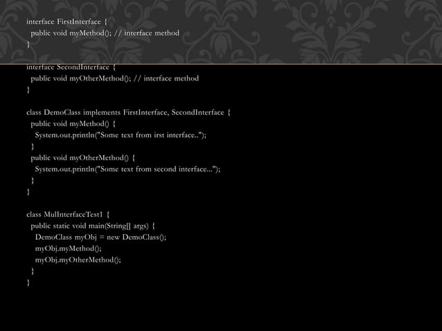 Unit3 part3-packages and interfaces | PPT