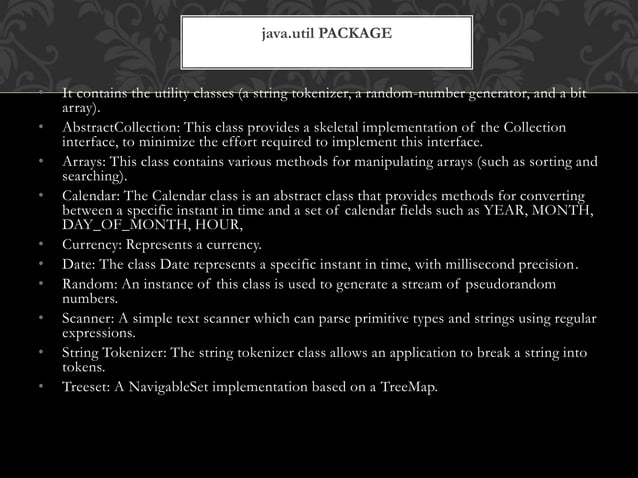 Unit3 part3-packages and interfaces | PPT