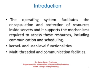 Unit 3 part a. operating system support | PPTX