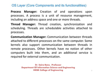 Unit 3 part a. operating system support | PPT