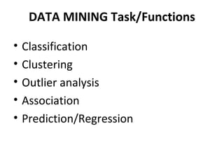 Unit 3 part ii Data mining | PPT