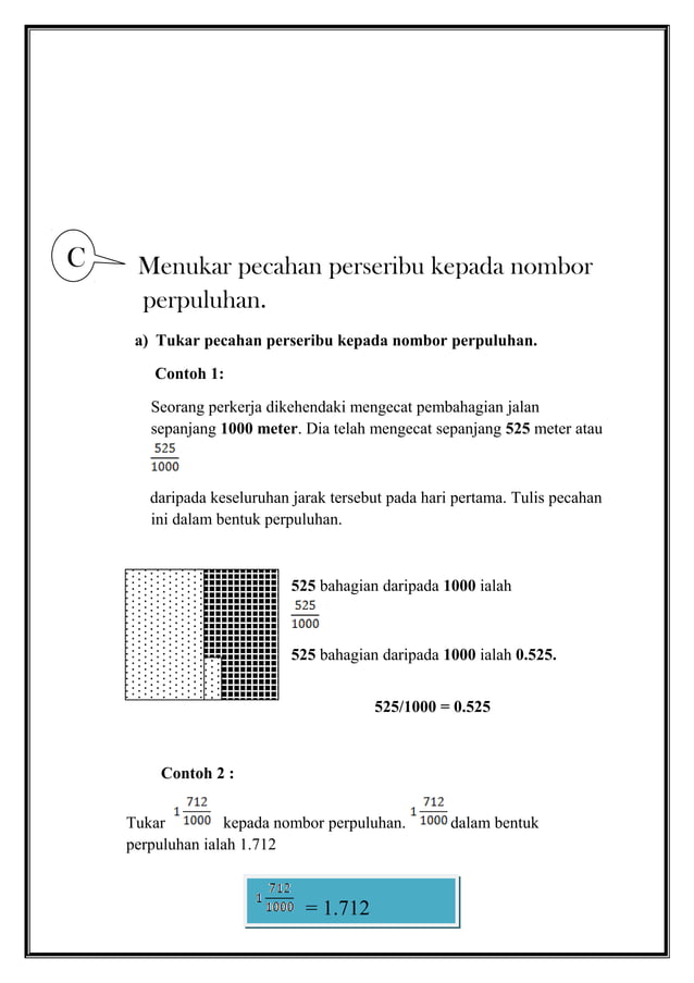Unit 3 perpuluhan | DOC