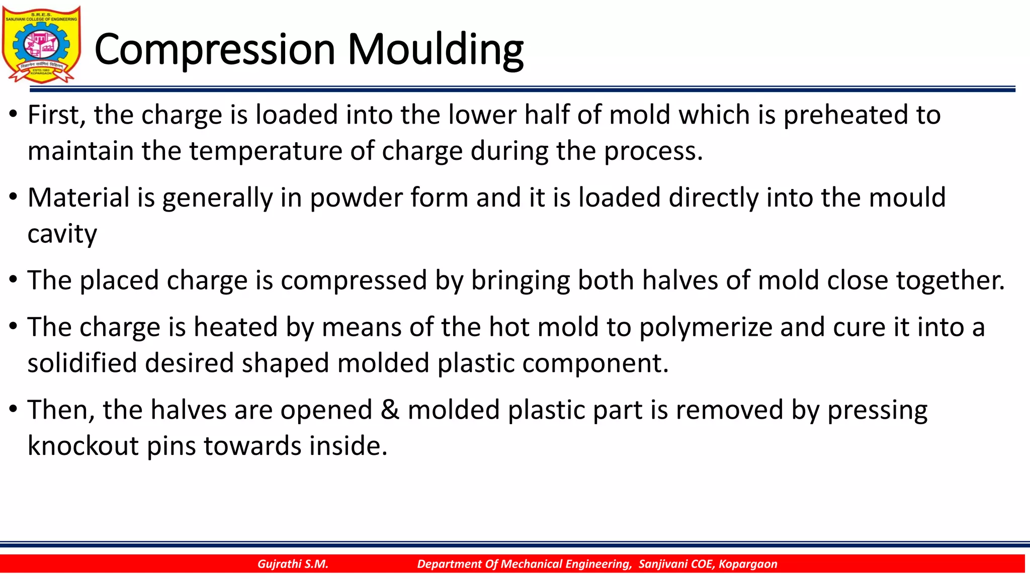 Unit 3 plastic moulding | PDF