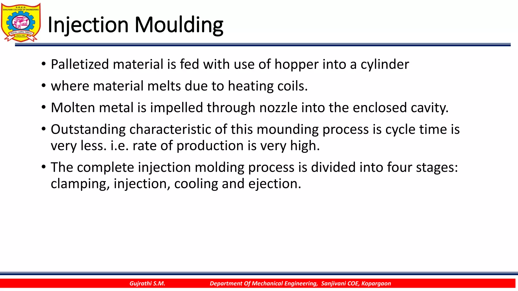 Unit 3 plastic moulding | PDF